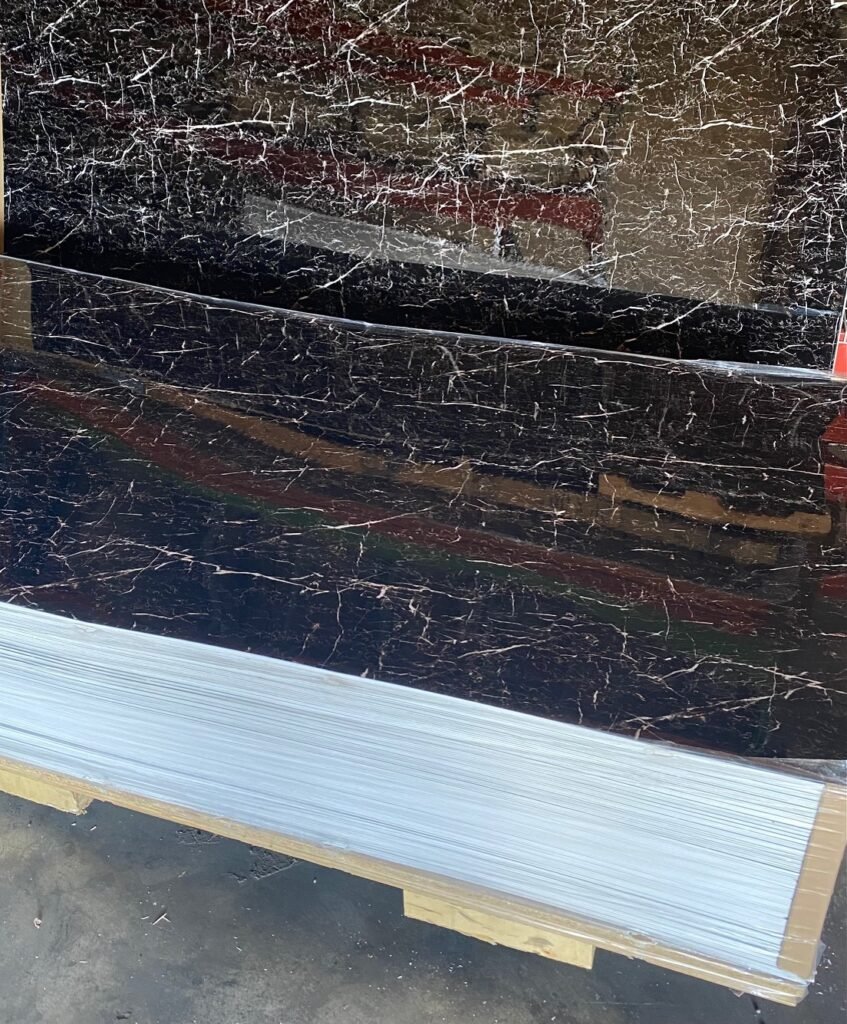 Expanded PVC Gloss Marble (4 x 8 feet) – FS International